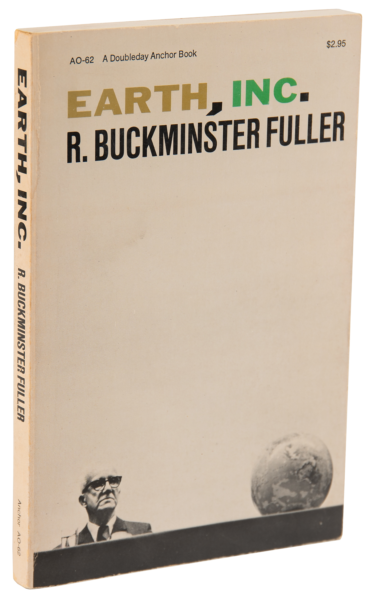 Buckminster Fuller Signed Book - Earth, Inc. | RR Auction