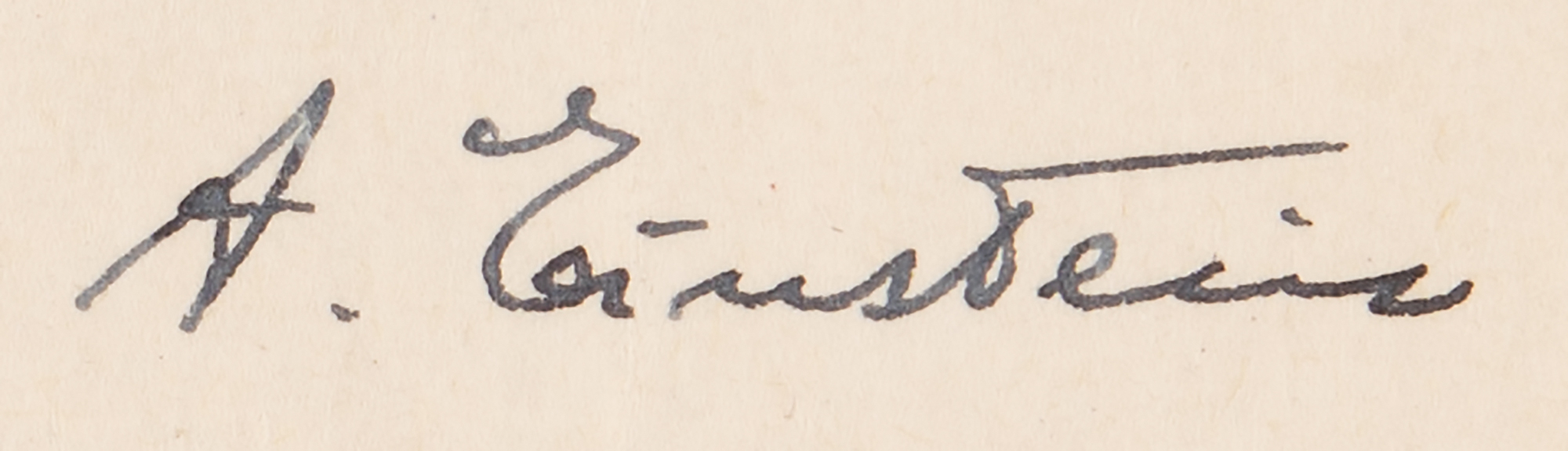 Albert Einstein Autograph Letter Signed (1943) | RR Auction