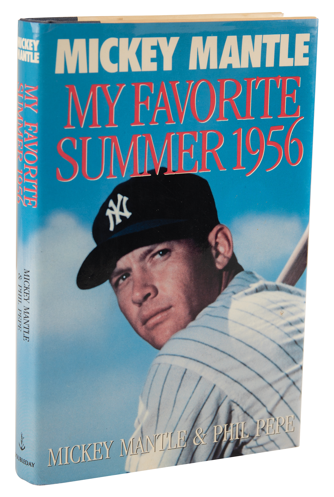 Mickey Mantle Signed Book - My Favorite Summer 1956 | RR Auction
