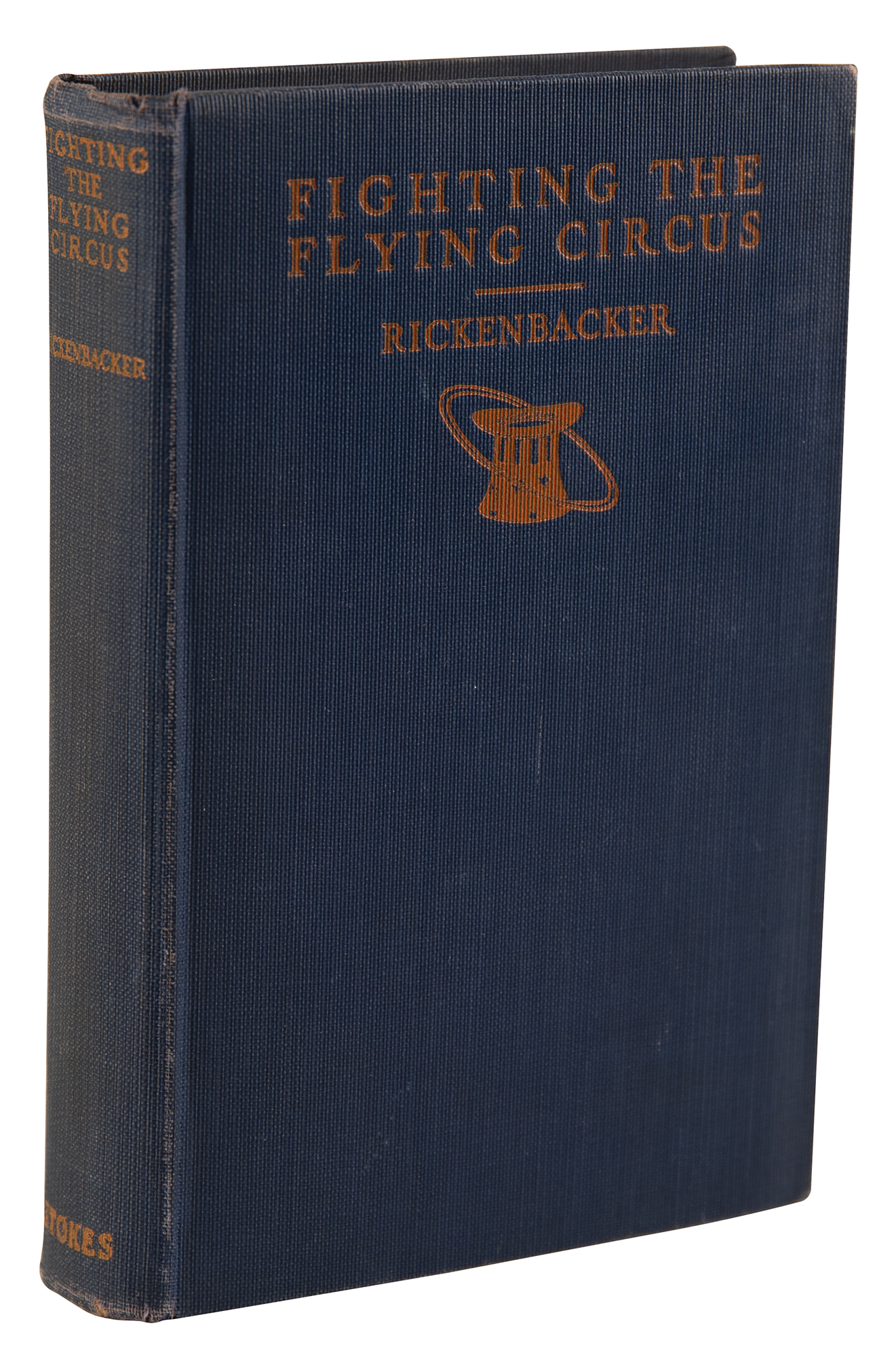 Eddie Rickenbacker Signed Book - Fighting the Flying Circus | RR