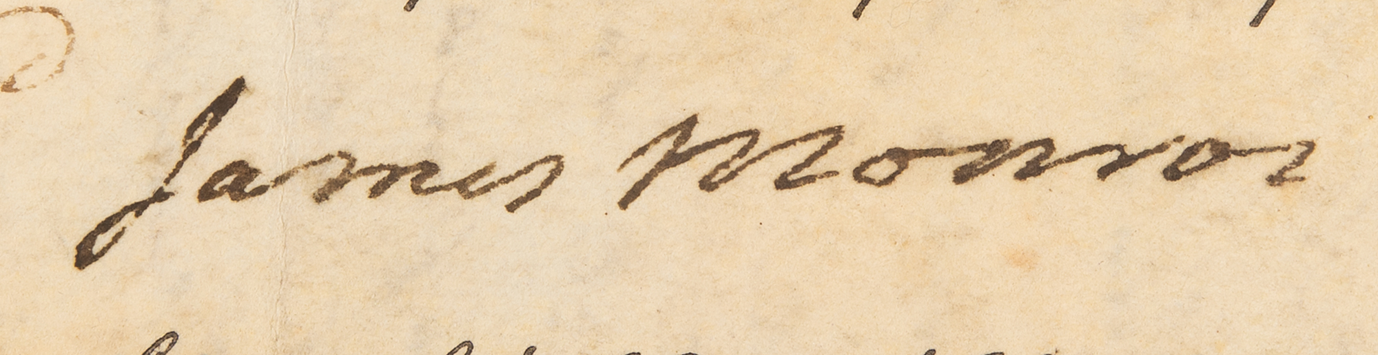 James Monroe Document Signed as President | RR Auction