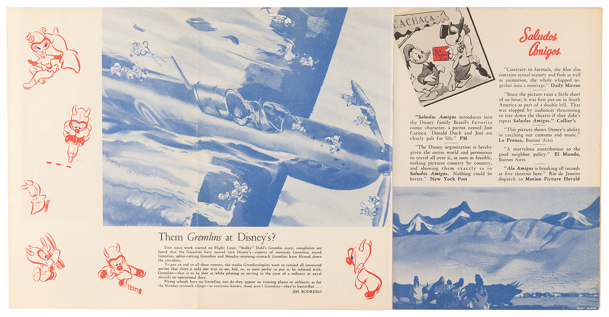 Dispatch from Disney's World War II Employee Serviceman Booklet with
