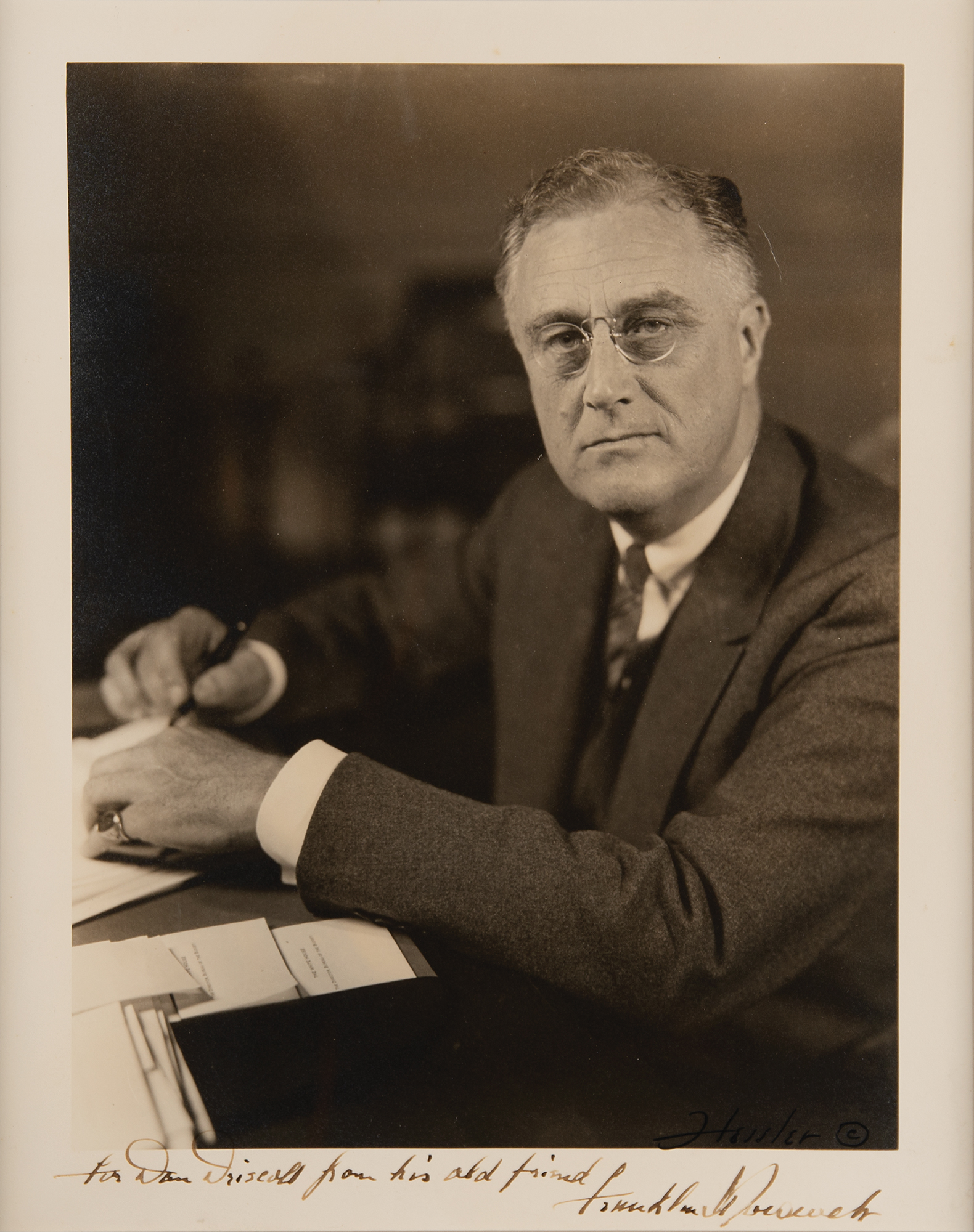 Franklin D. Roosevelt Oversized Signed Photograph | RR Auction