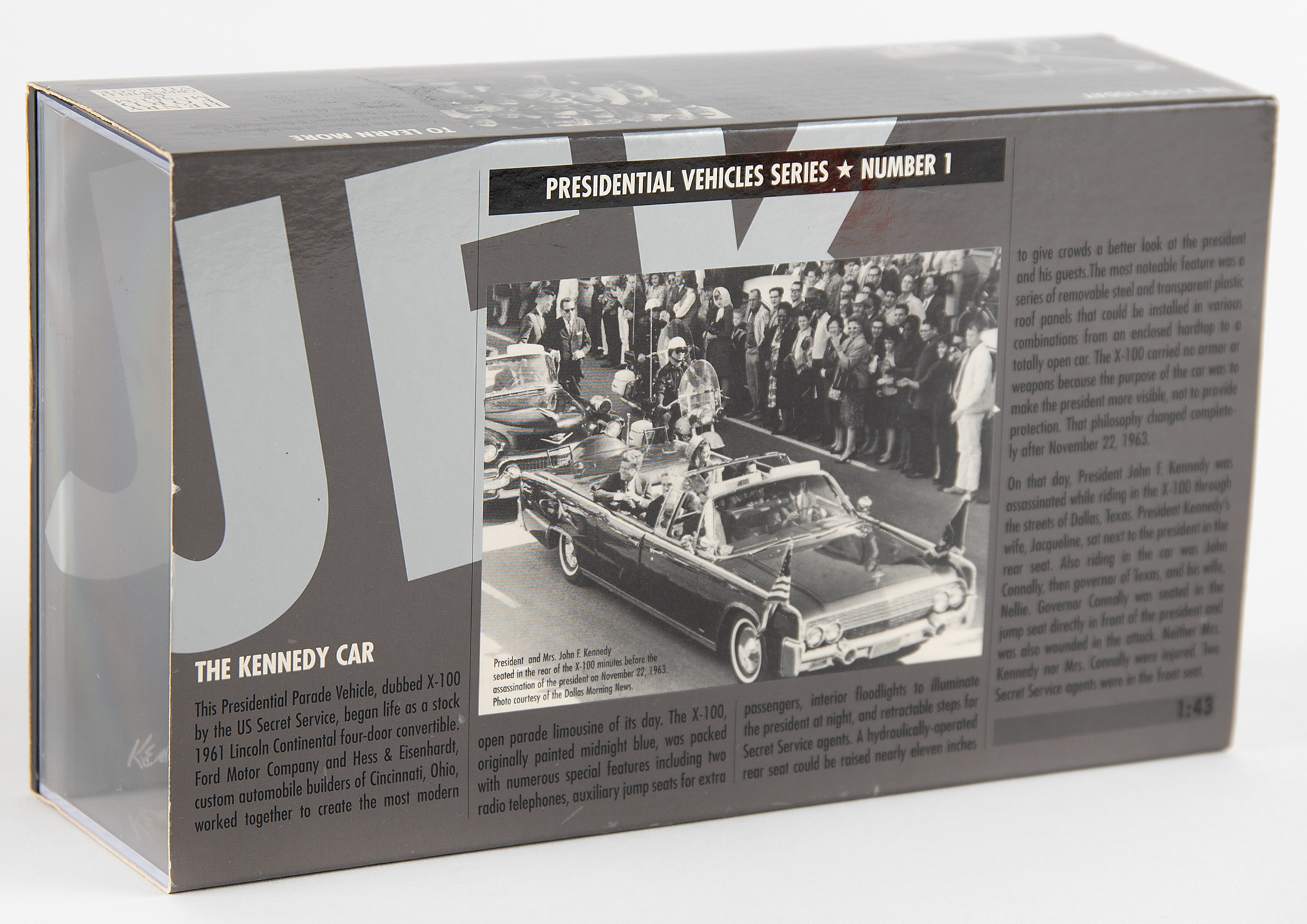 Kennedy Assassination: Clint Hill Signed Model of 'The Kennedy Car'