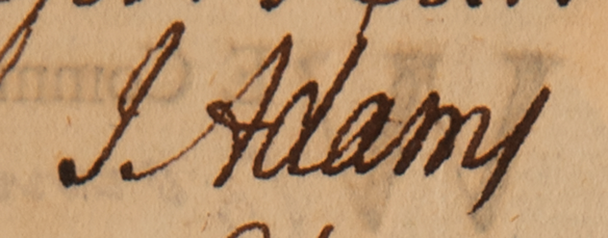 John Adams Autograph Endorsement Signed | RR Auction