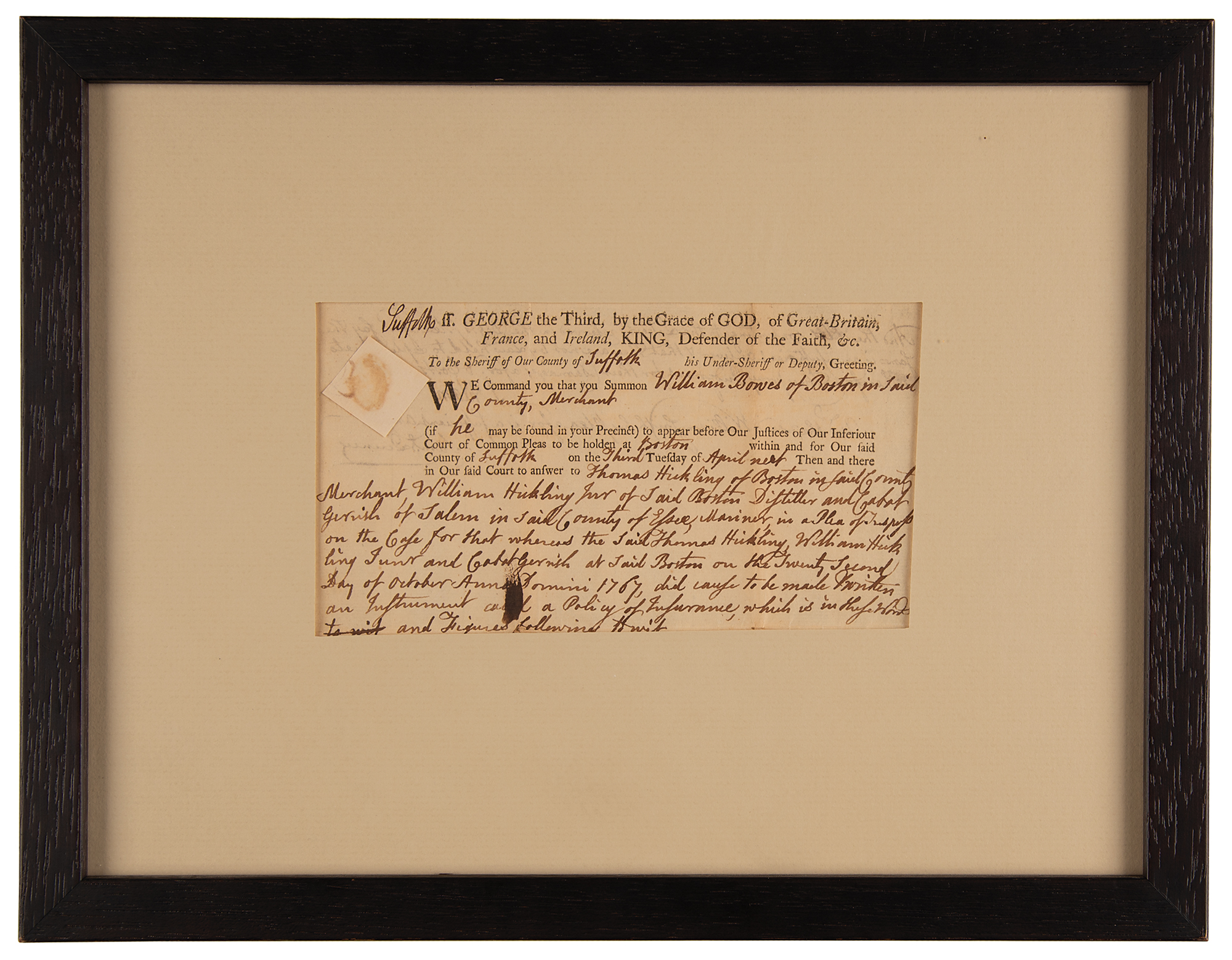 John Adams Autograph Endorsement Signed | RR Auction