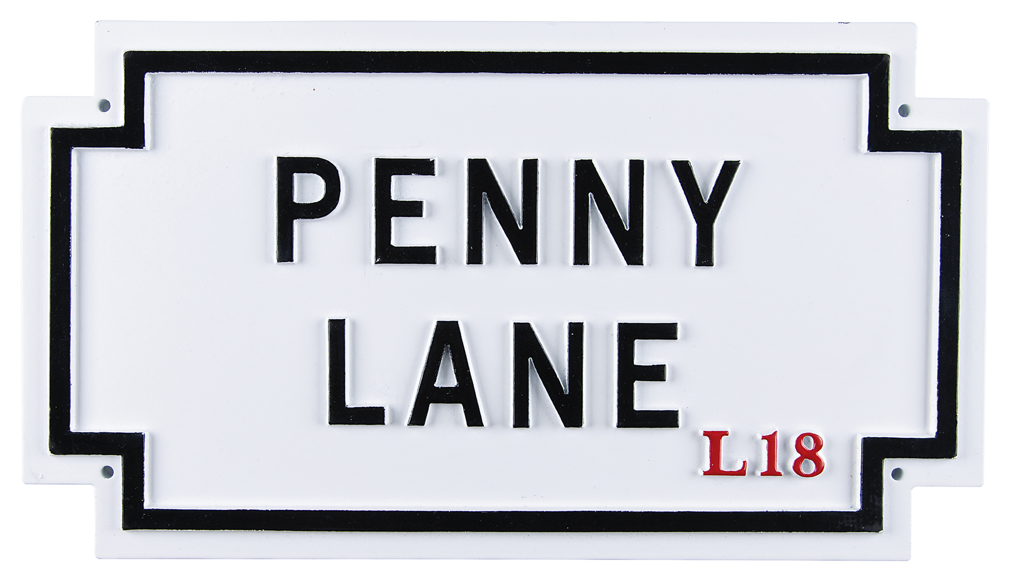Beatles: Original 'Penny Lane' Street Sign from Liverpool, England