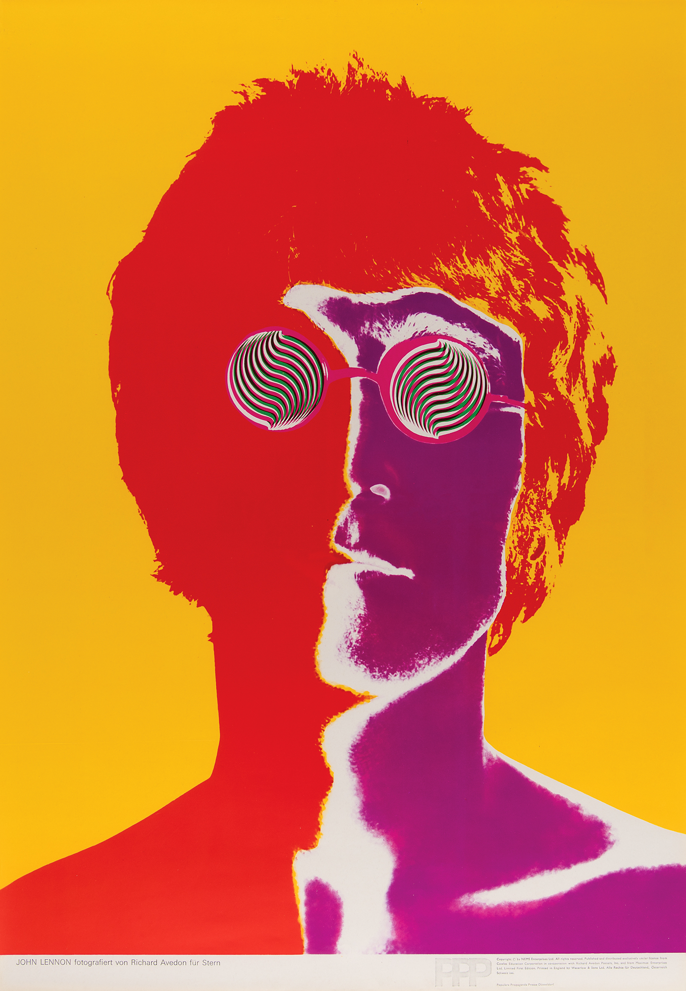 Beatles: Richard Avedon Complete (5) Stern Magazine Poster Set | RR