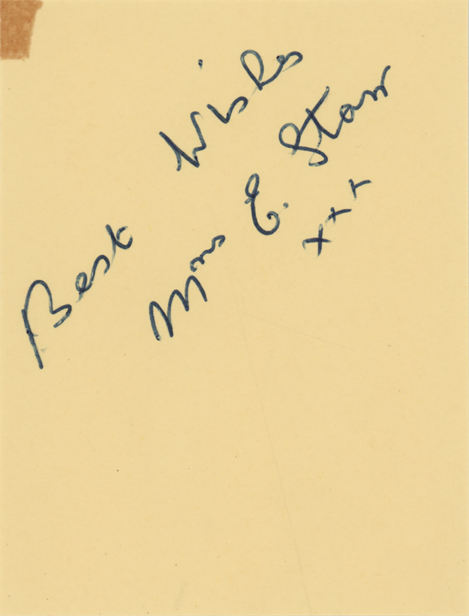 Elsie Starkey Signature - Mother of Ringo Starr | RR Auction