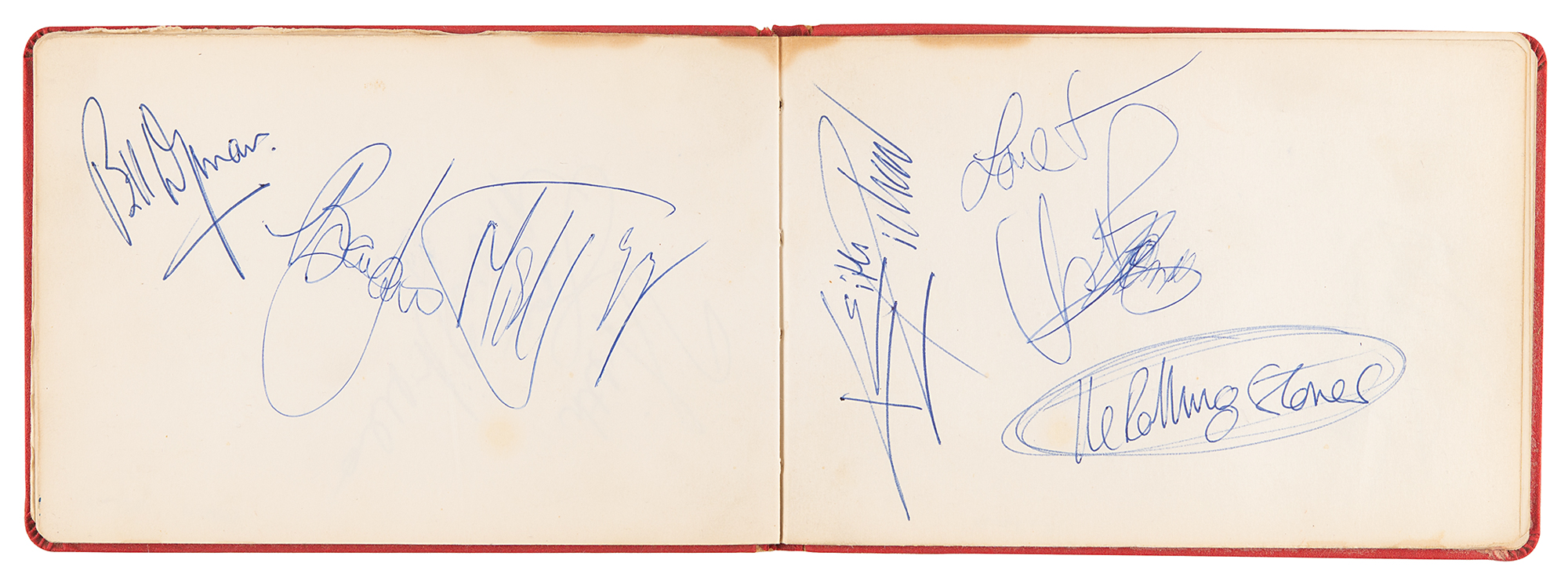 Rolling Stones Signatures (1964) | RR Auction