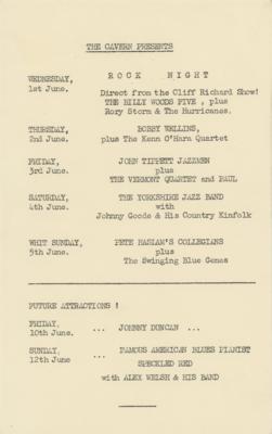 Ringo Starr: Rory Storm and the Hurricanes Original Cavern Club