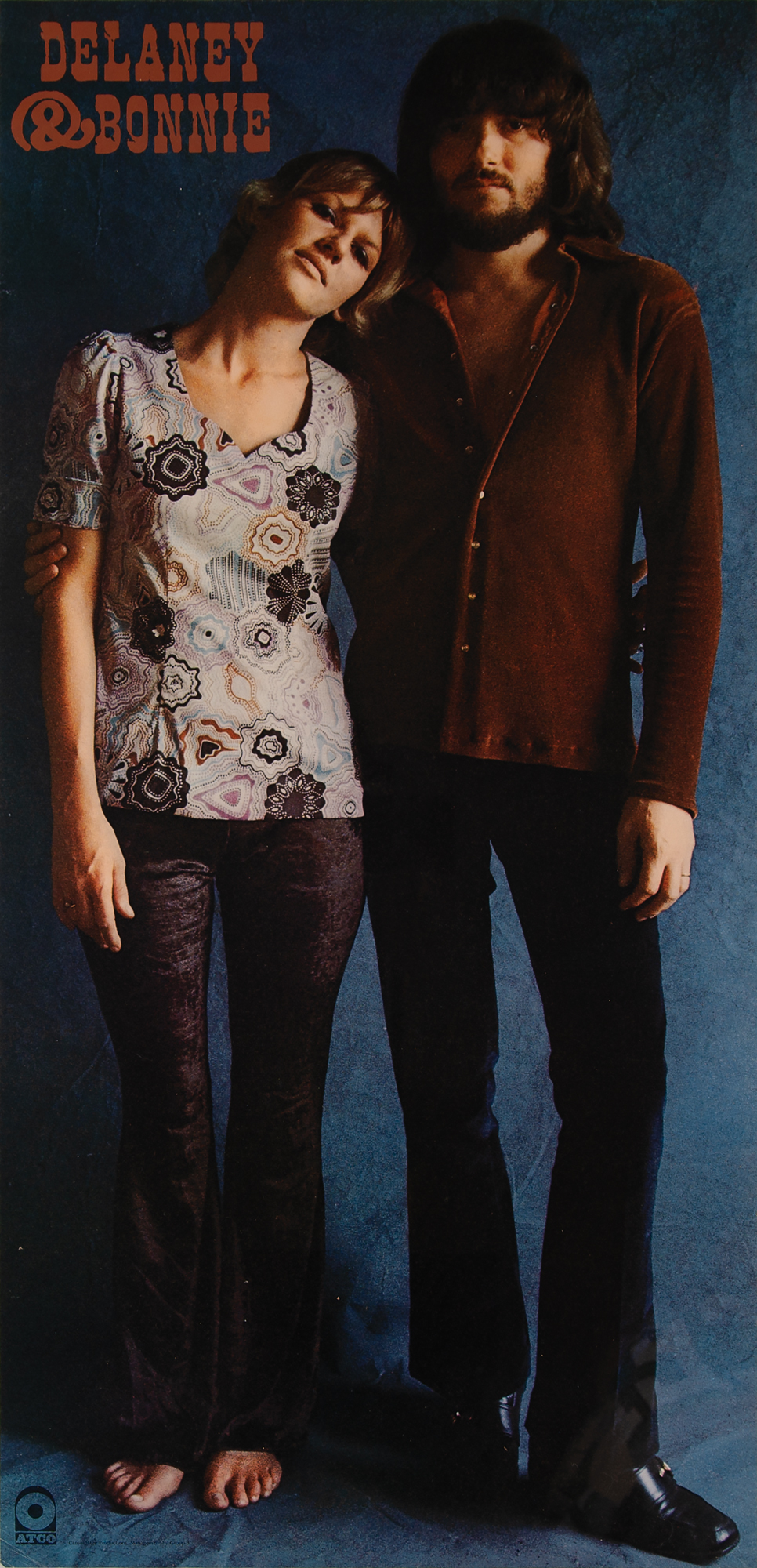 Delaney & Bonnie Test Print Poster by Barry Feinstein - To Bonnie