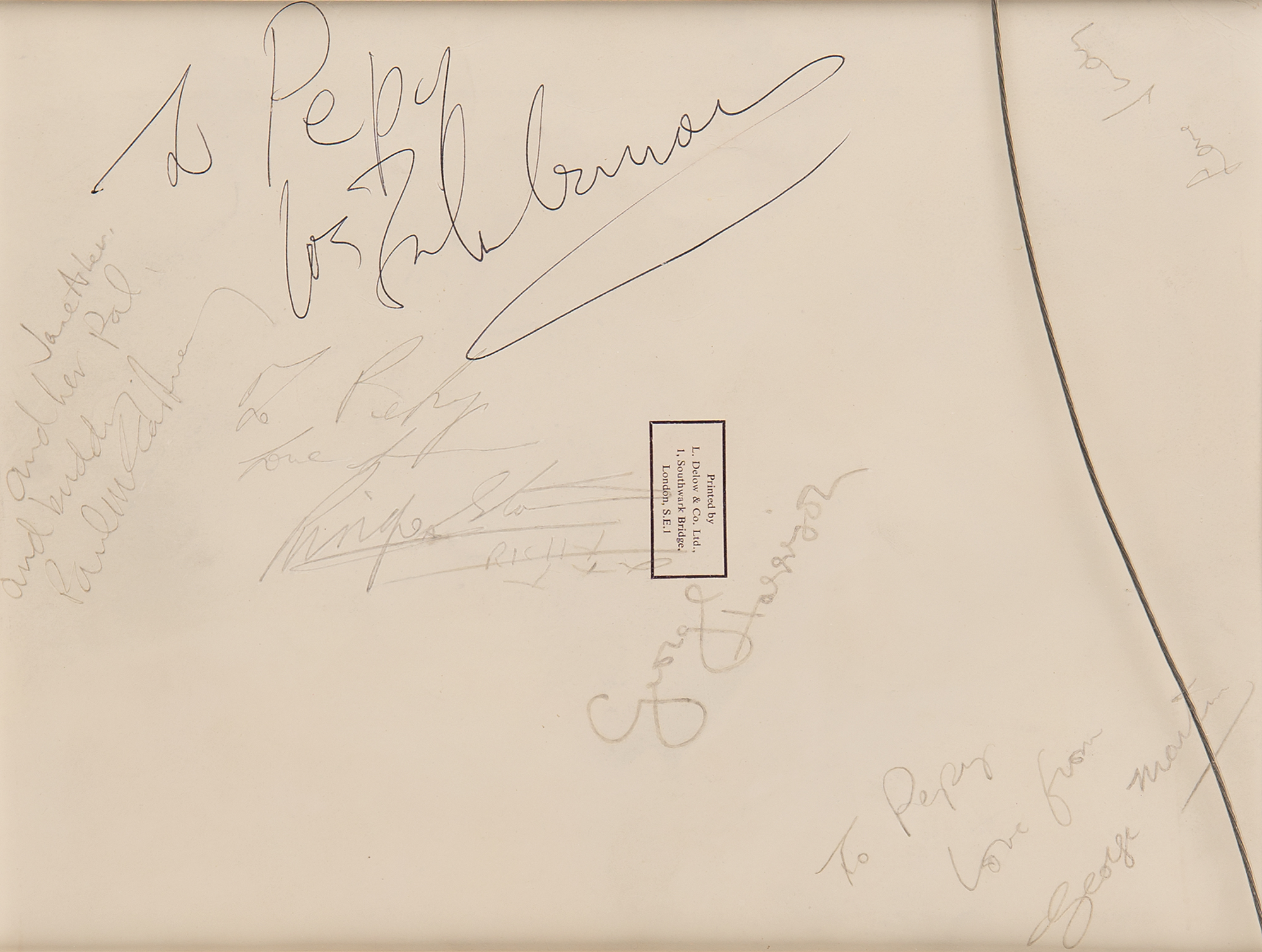 Beatles Rare Signed Help! Royal World Premiere Program | RR Auction