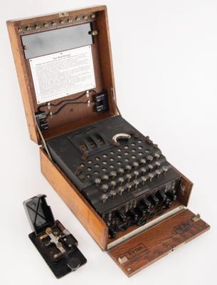 WWII German Enigma I Cipher Machine (c. 1943) | RR Auction