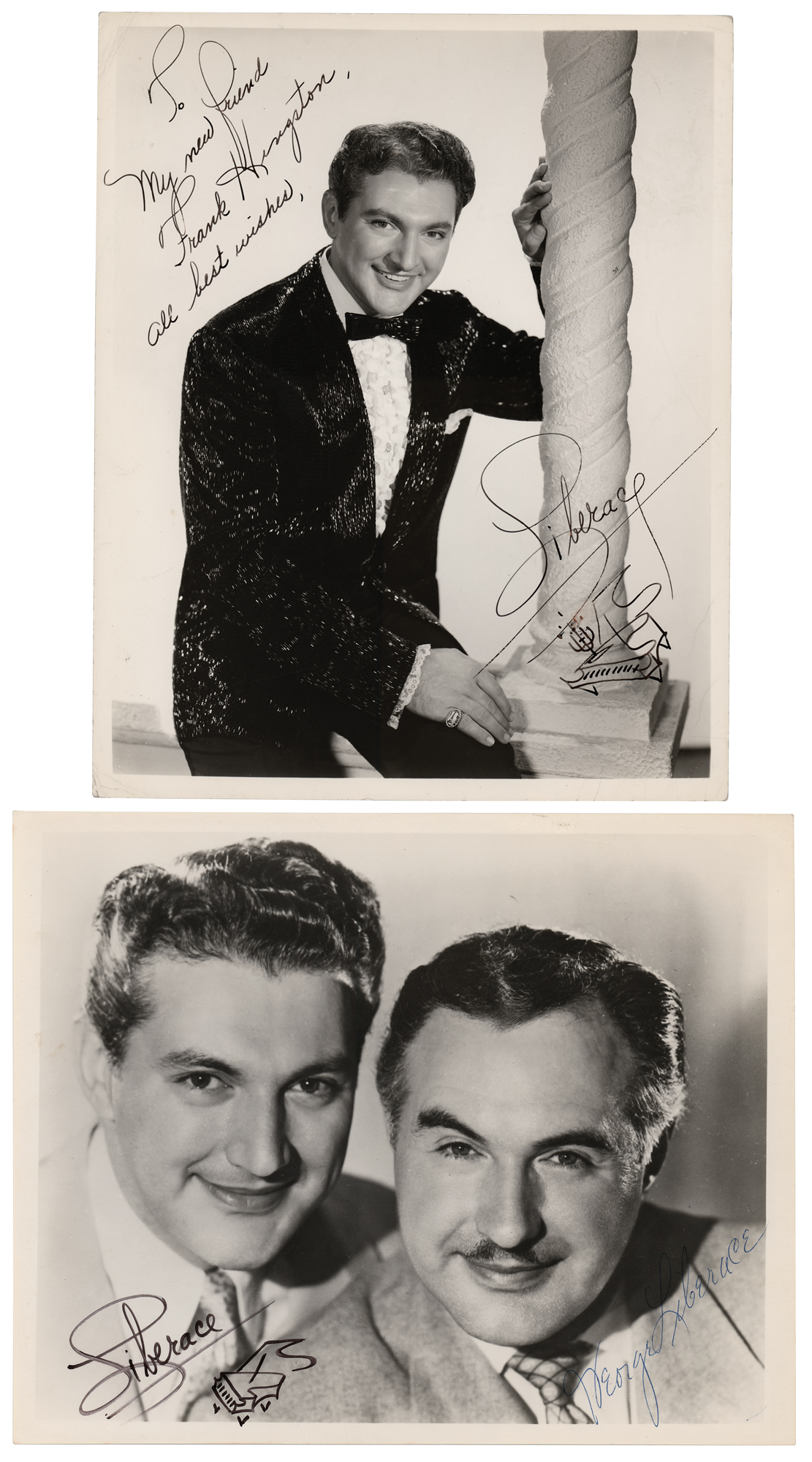 Liberace (2) Signed Photographs | RR Auction
