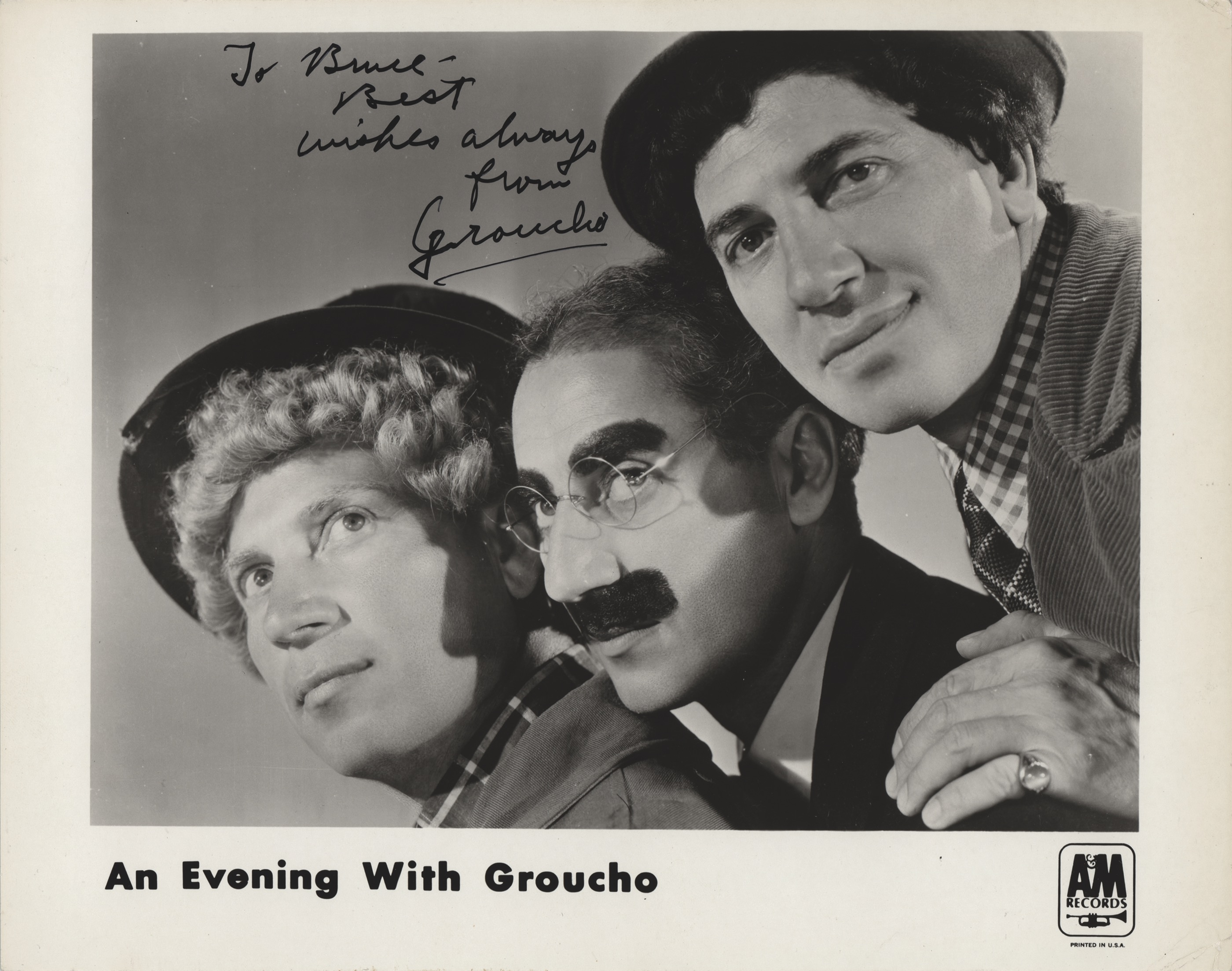 Groucho Marx Signed Photograph | RR Auction