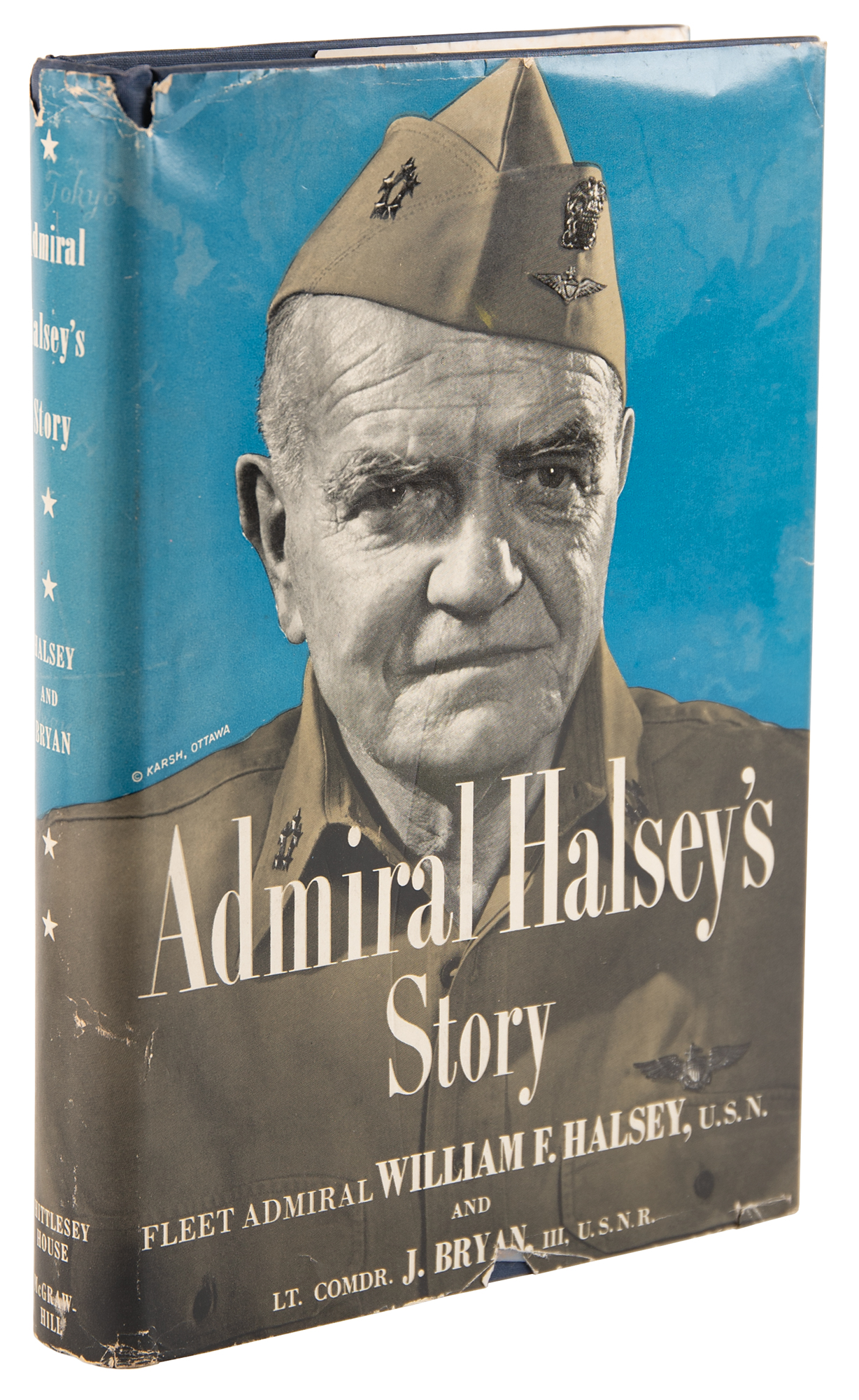William F. Halsey Signed Book - Admiral Halsey's Story | RR Auction