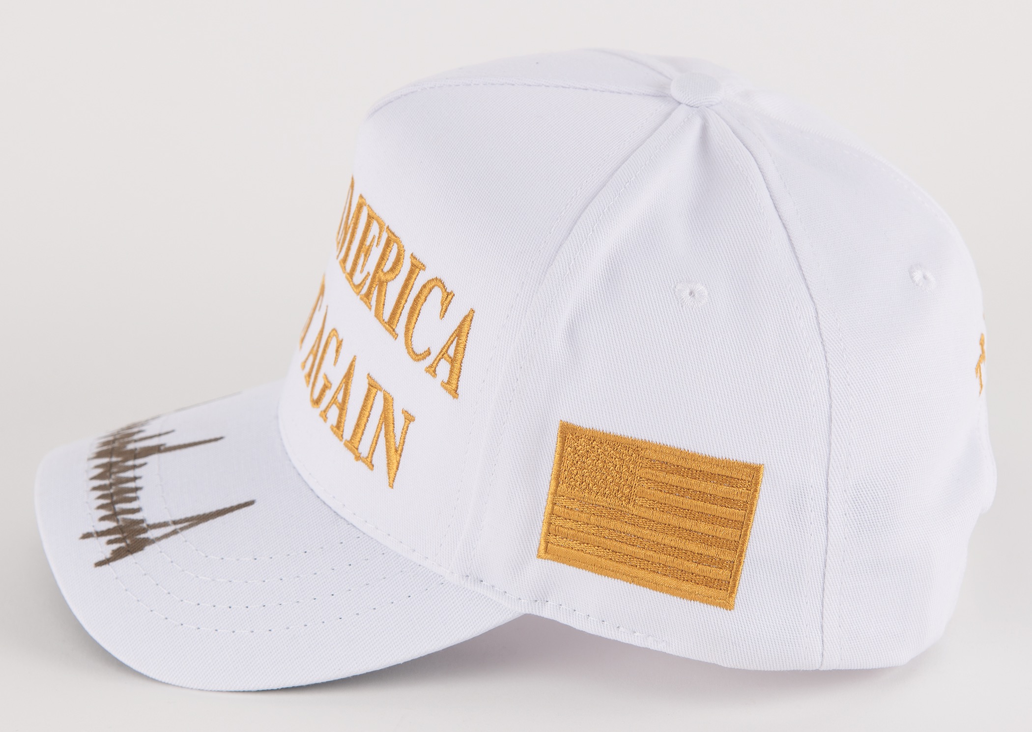 Donald Trump Signed Baseball Cap - Make America Great Again | RR