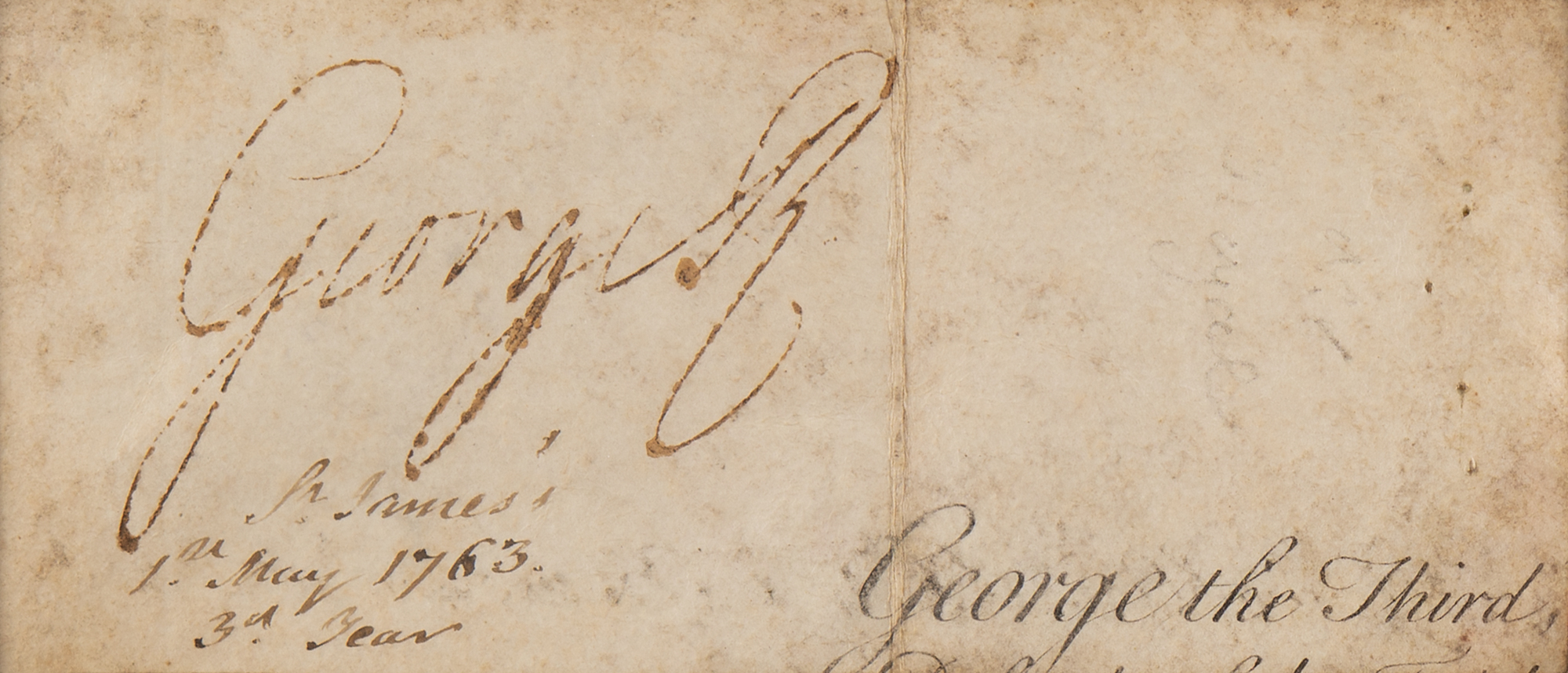King George III Signature | RR Auction