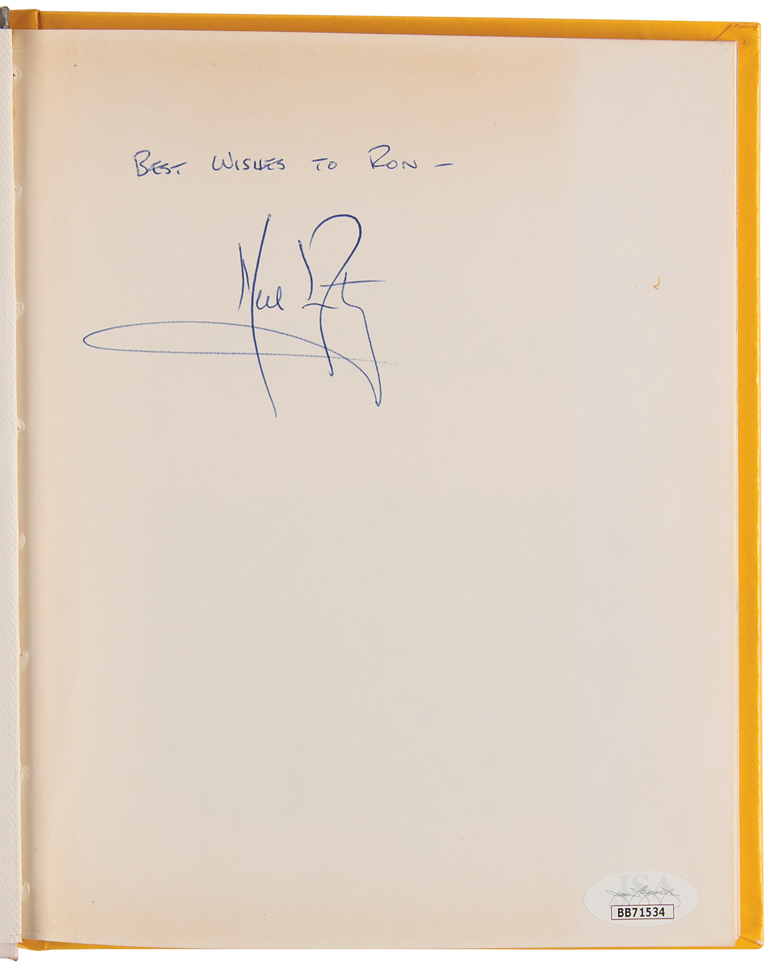 Neil Armstrong Signed Book - Neil Armstrong: Space Pioneer | RR