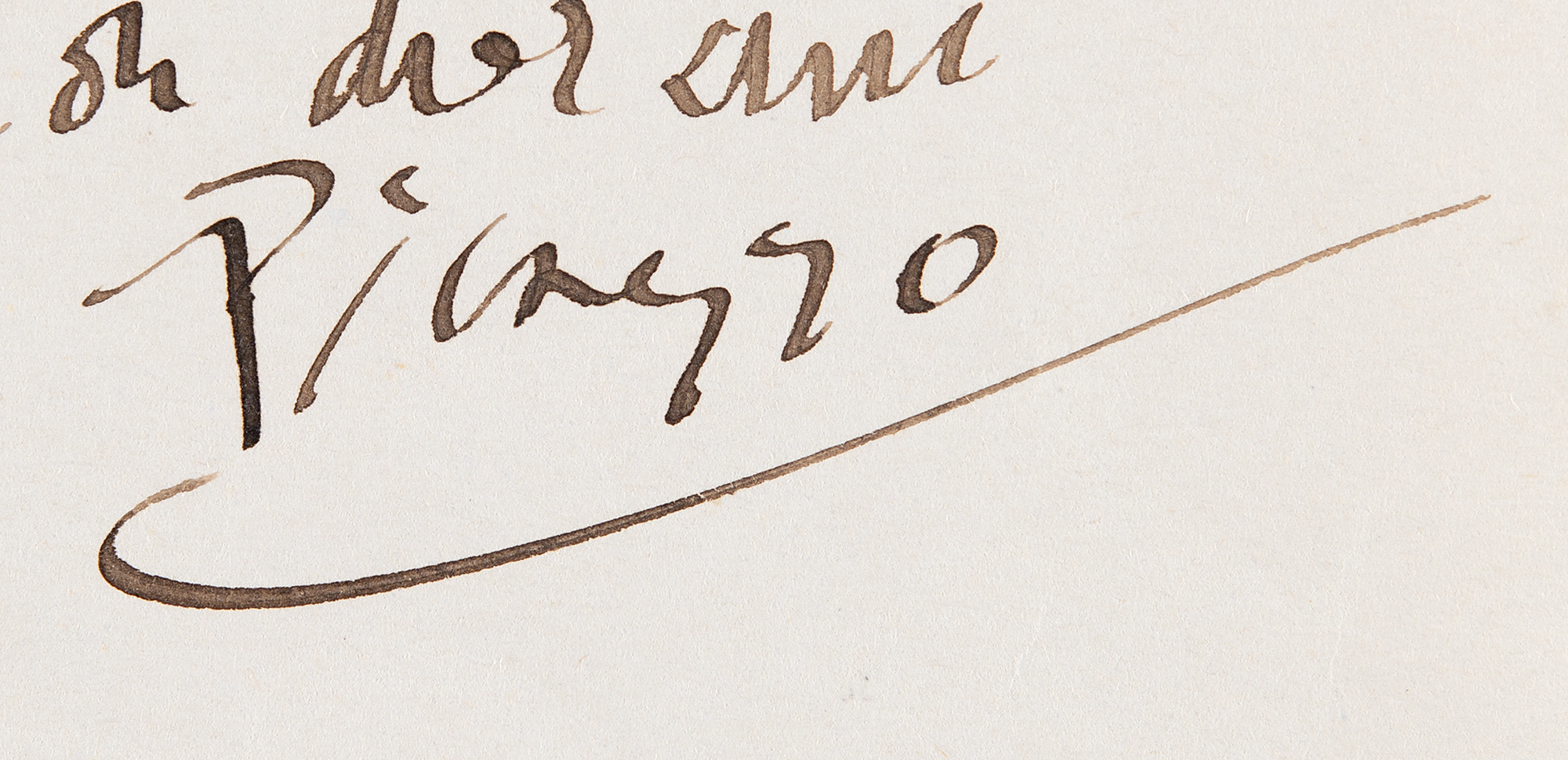 Pablo Picasso Autograph Letter Signed to Guillaume Apollinaire,