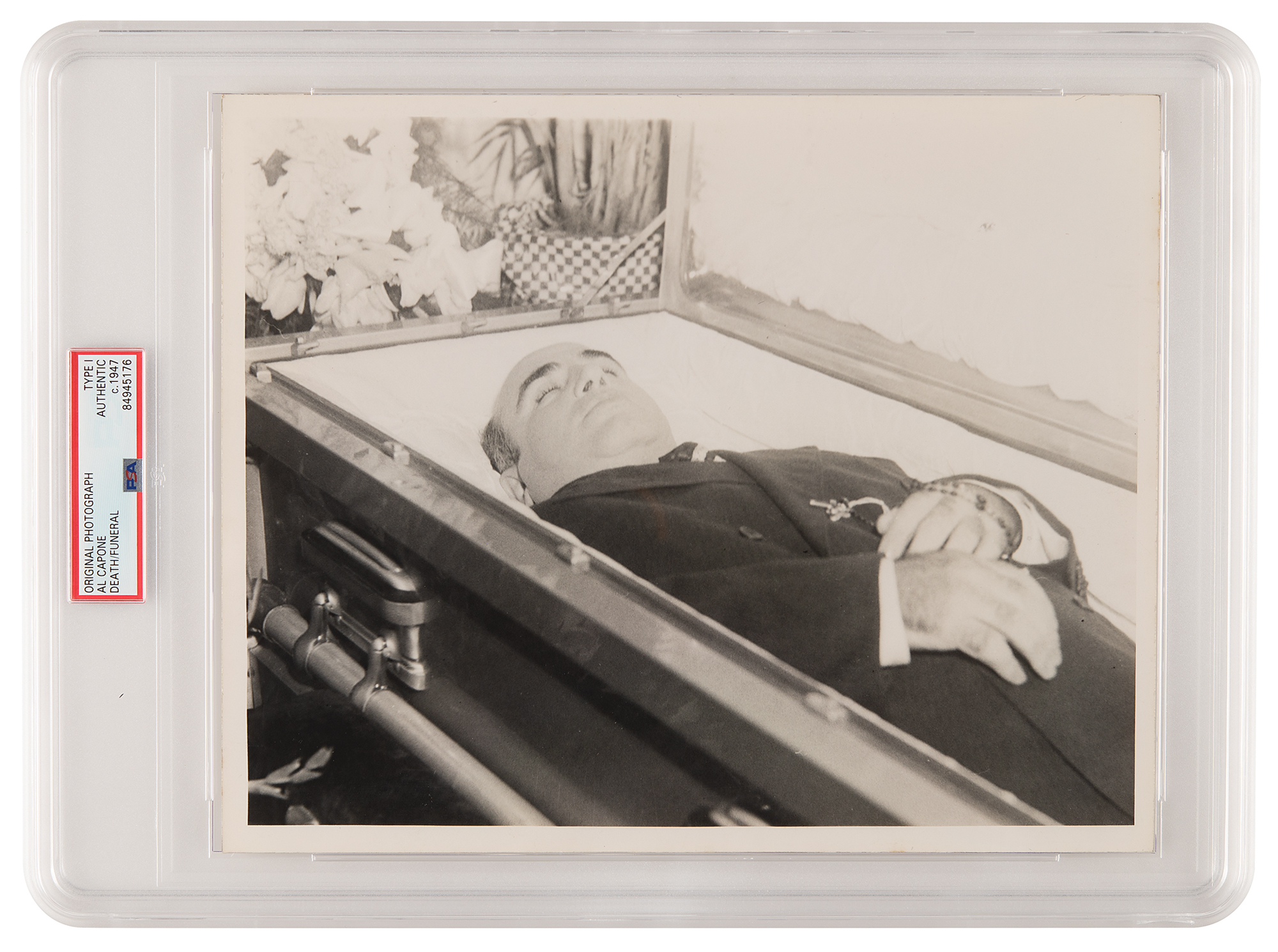 Al Capone Original 'Type I' Photograph (1947) | RR Auction