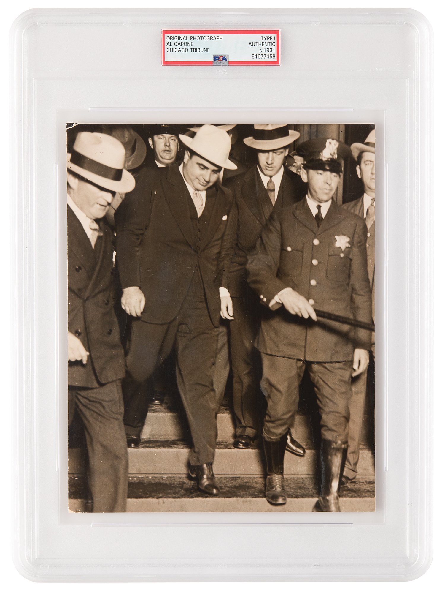 Al Capone Original 'Type I' Photograph (1931) | RR Auction