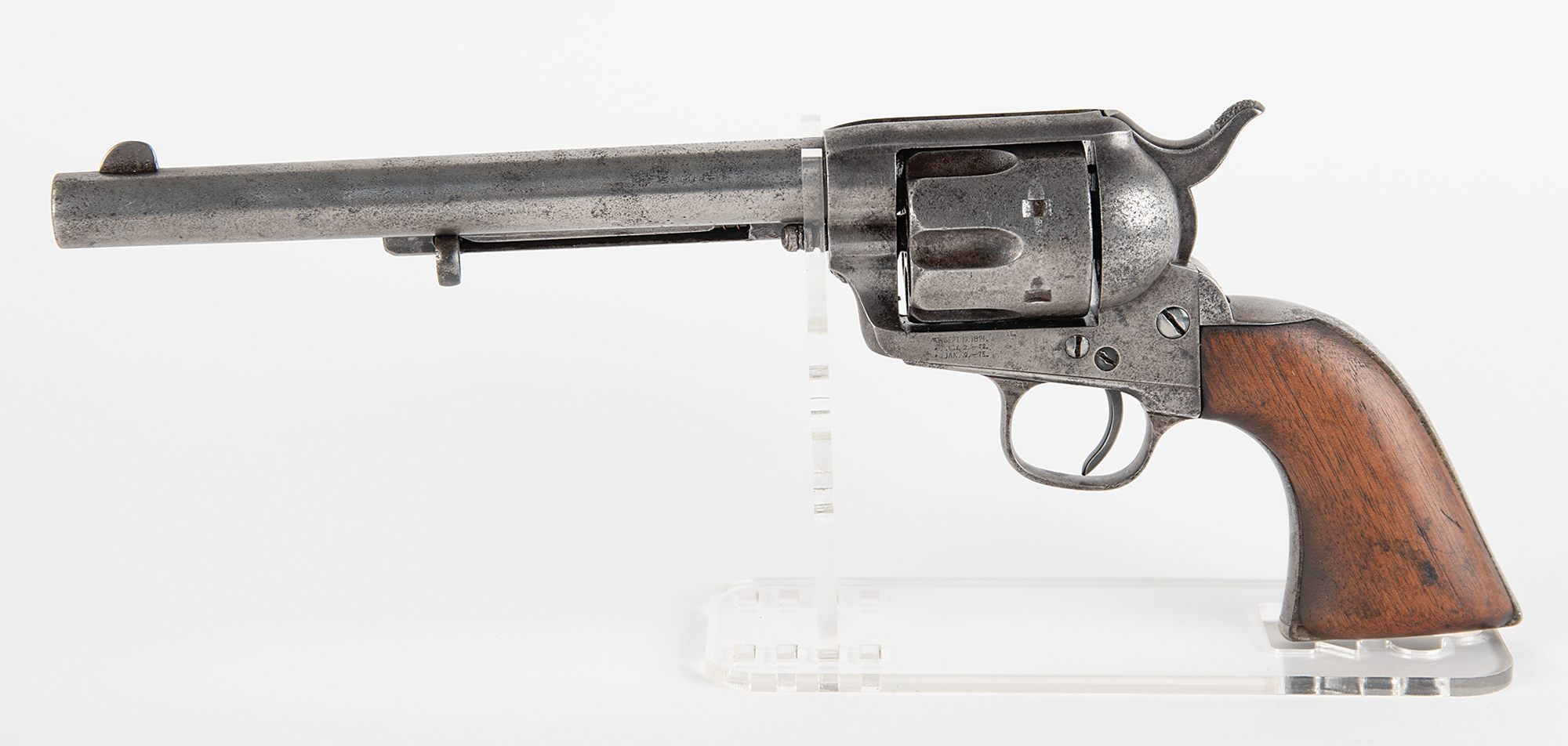 Bob Dalton's Colt .45 Single Action Army Revolver, Carried at the