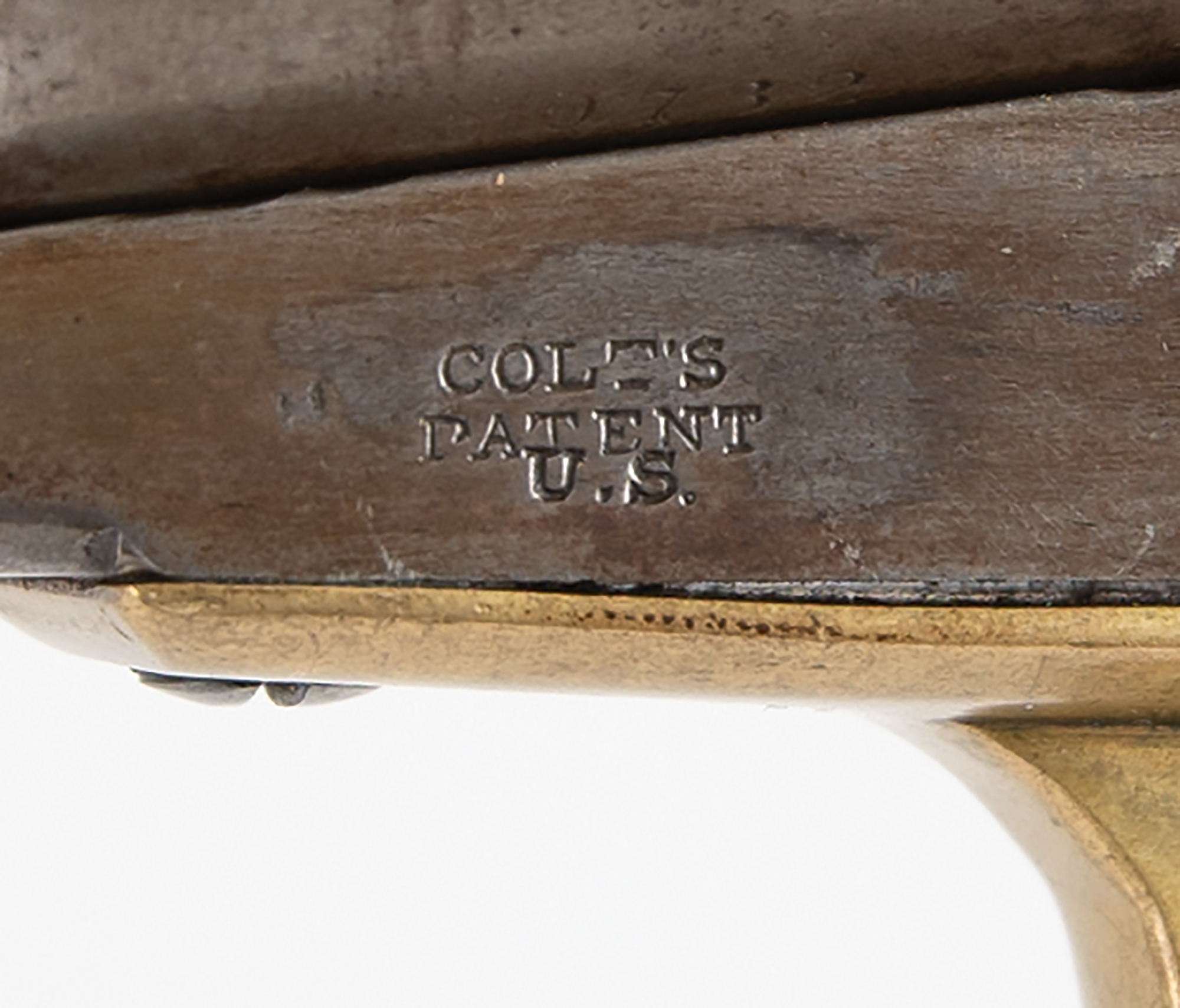 Colt 2nd Model Dragoon Percussion Revolver - 'US' Marked - One of