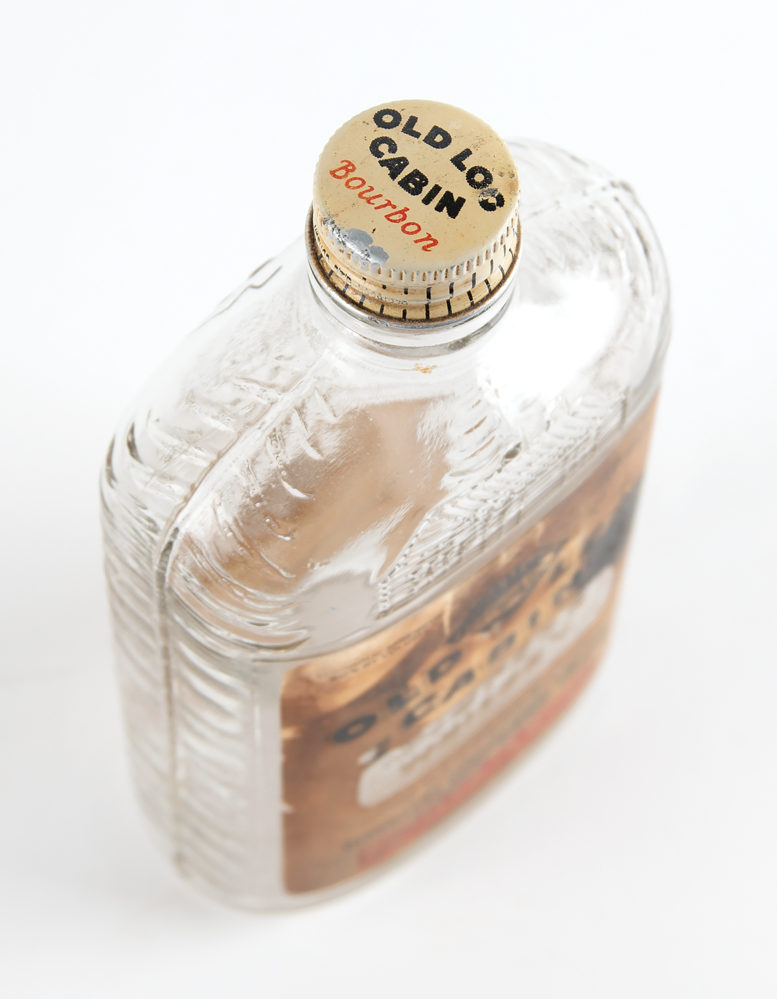 [Al Capone] Prohibition Ephemera with an Old Log Cabin Whiskey Bottle,