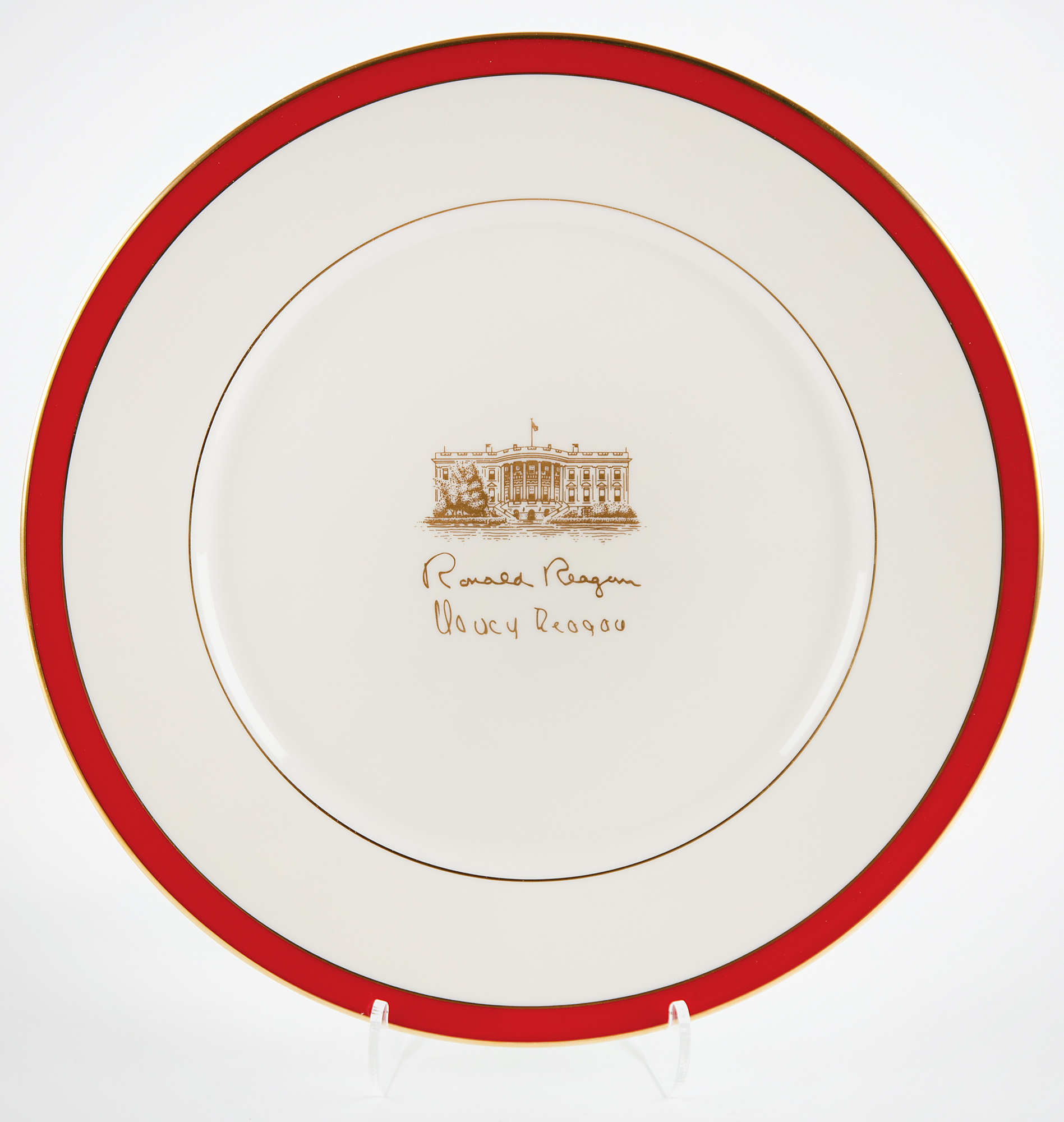 Ronald Reagan Inauguration Gift Plate | RR Auction