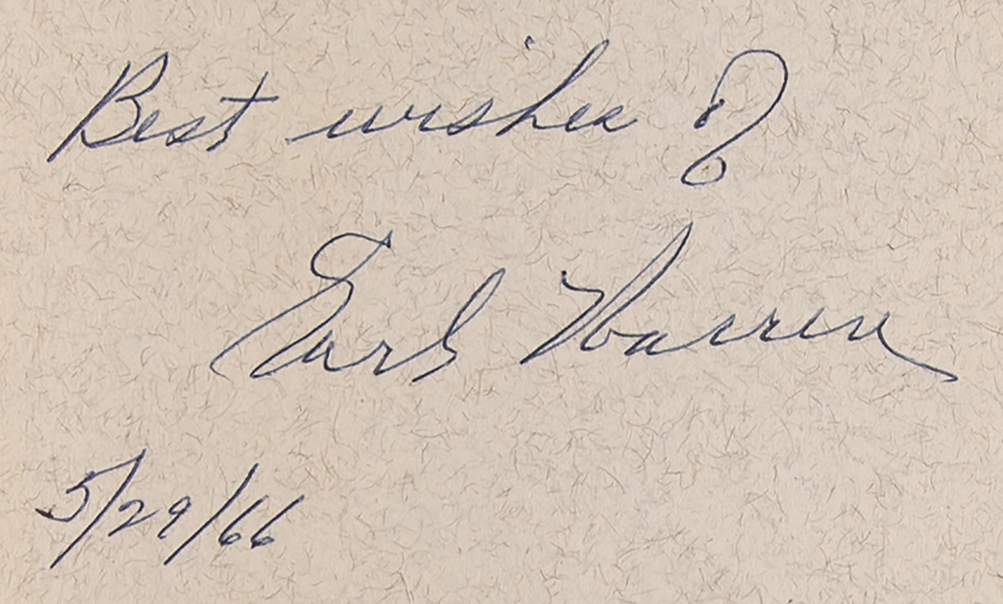 Earl Warren Signed Book - The Public Papers of Chief Justice Earl