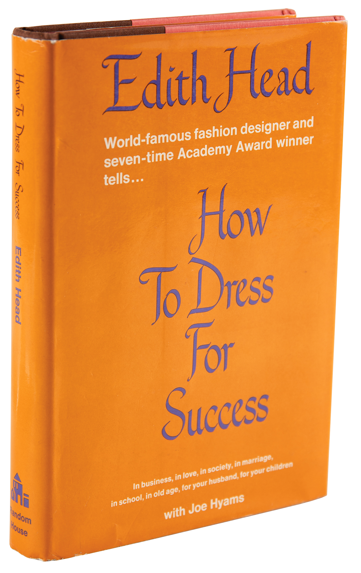 Edith Head Signed Book - How to Dress for Success | RR Auction