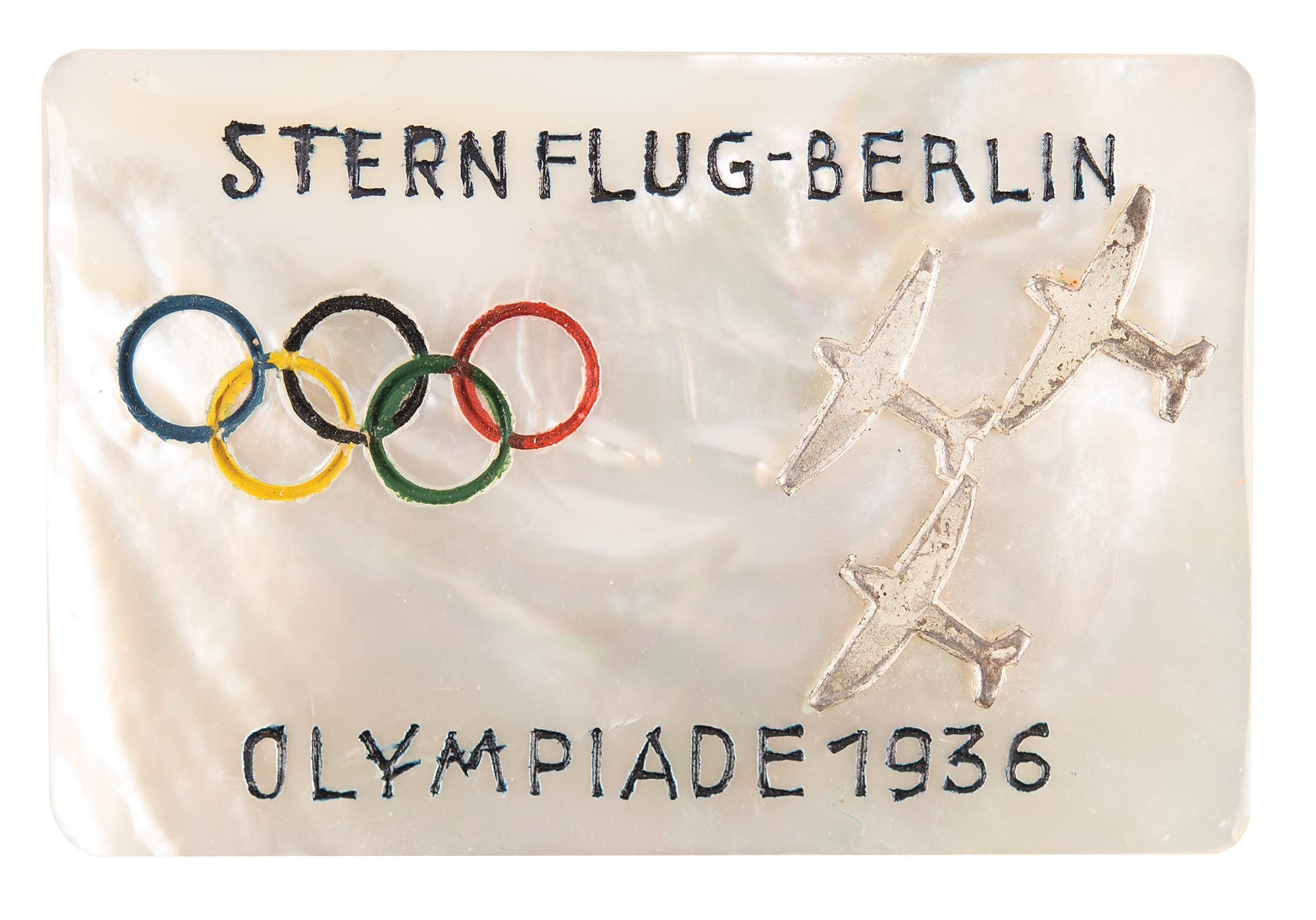 Berlin 1936 Summer Olympics Sternflug-Berlin Badge | RR Auction