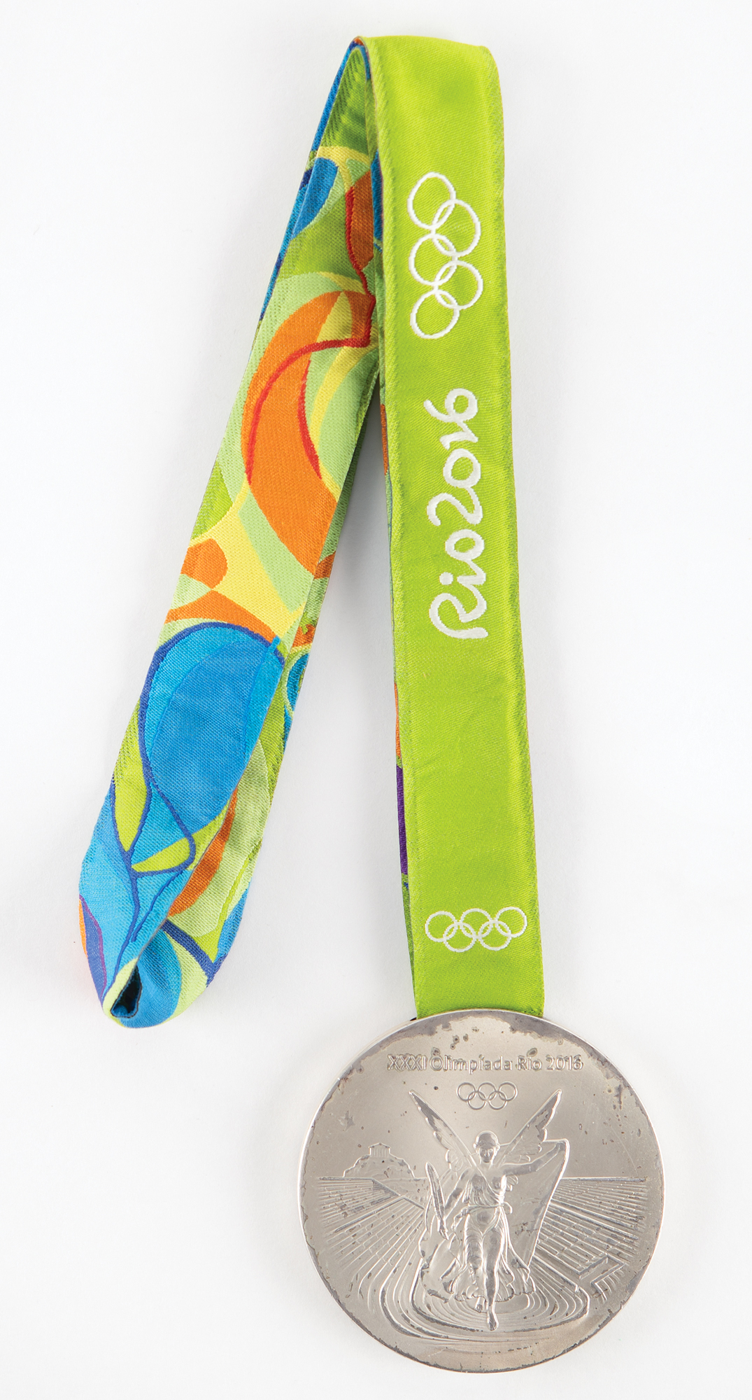 Rio 2016 Summer Olympics Silver Winner's Medal for Women's Judo | RR
