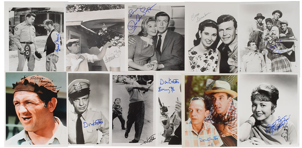 Andy Griffith Show Set of (11) Signed Photographs | RR Auction