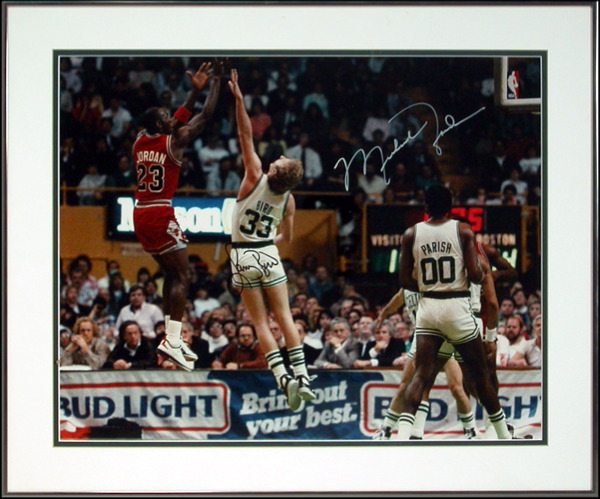 Michael Jordan And Larry Bird