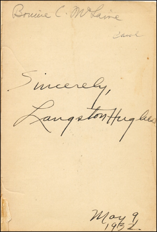 Langston Hughes | RR Auction