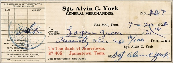 Sgt. Alvin C. York | RR Auction