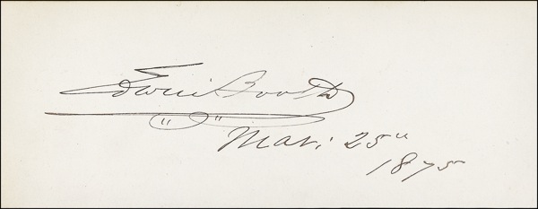 Edwin Booth | RR Auction