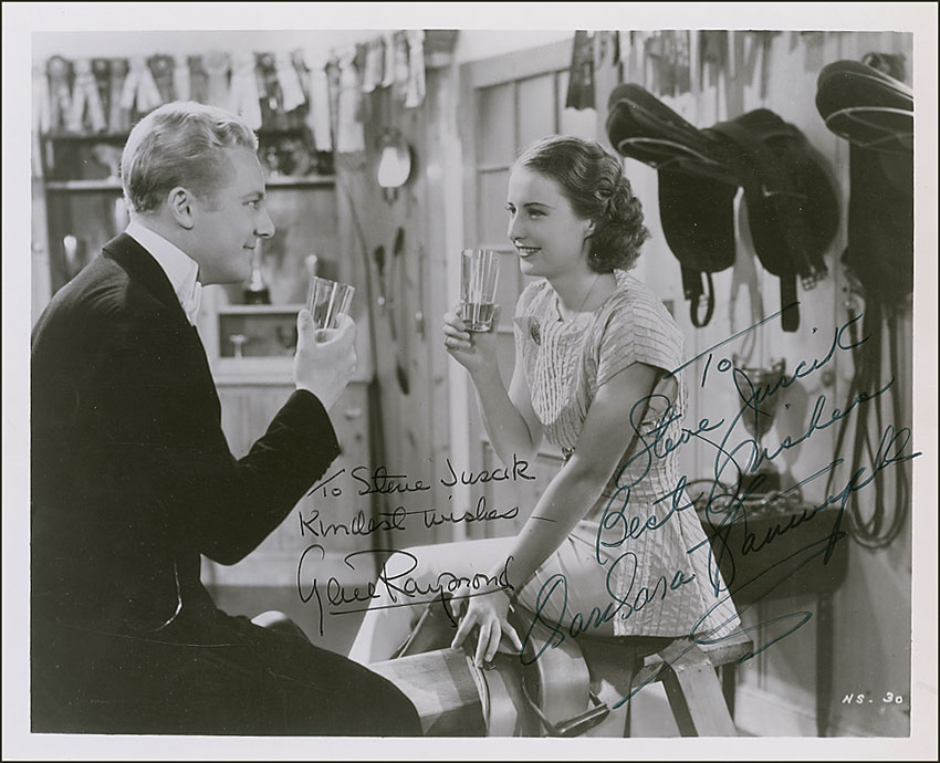 Barbara Stanwyck and Gene Raymond | RR Auction