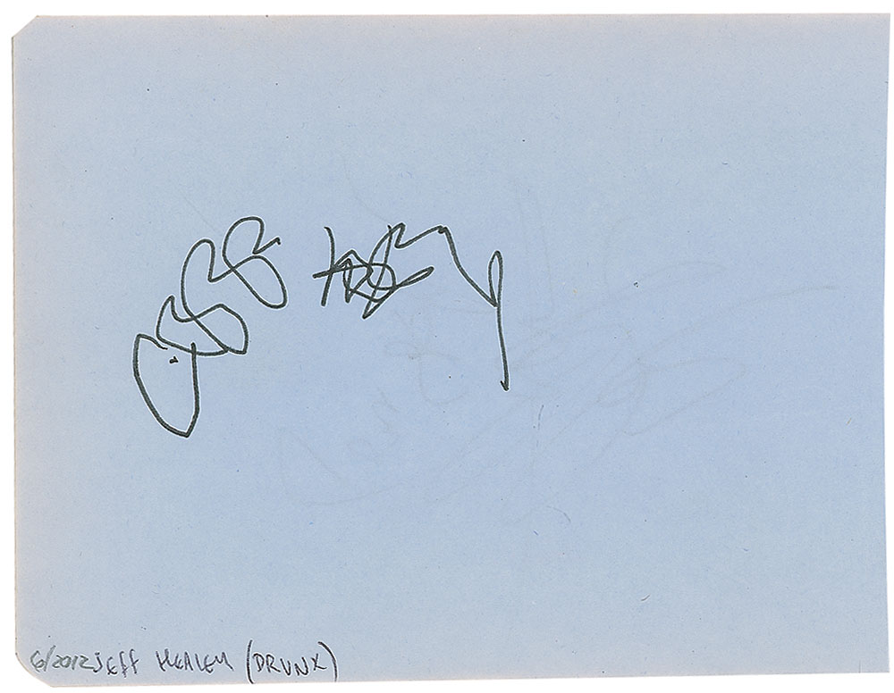 Jeff Healey | RR Auction