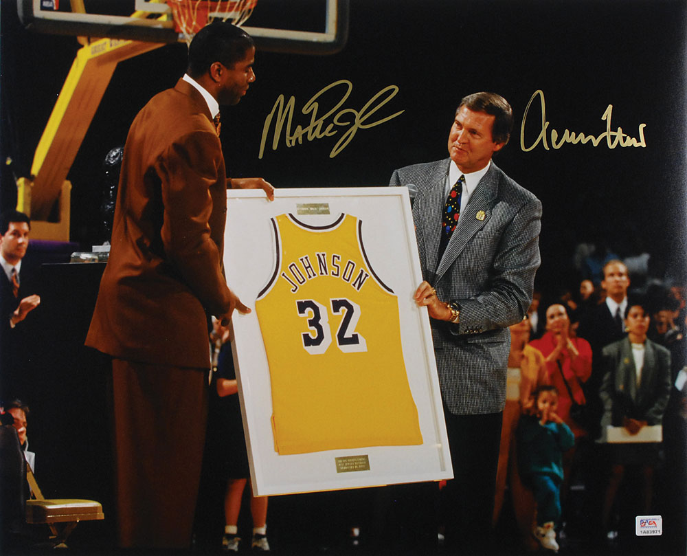 Magic Johnson and Jerry West | RR Auction